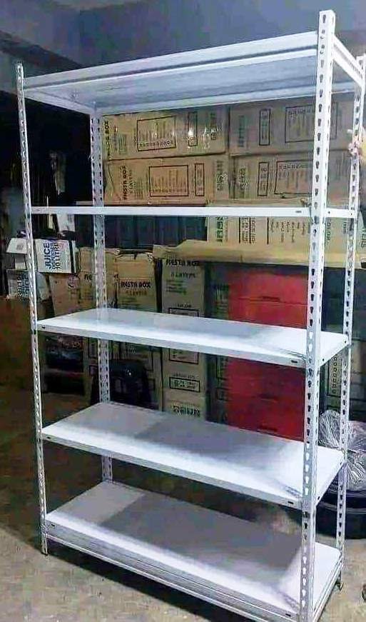 5 Layer Full Metal Storage Rack (Boltless), Furniture & Home Living ...