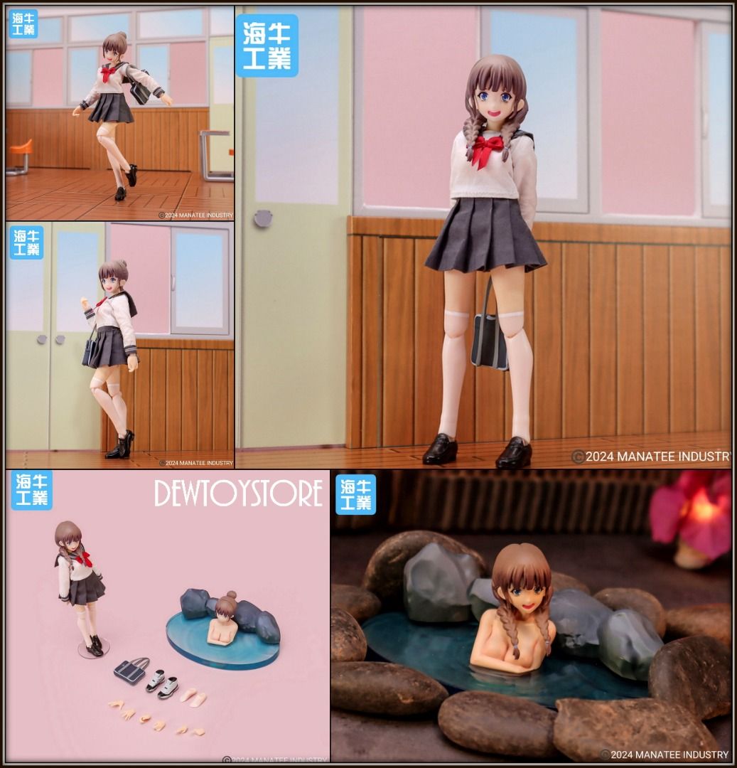 ⭐ [𝗣𝗿𝗲-𝗼𝗿𝗱𝗲𝗿] 1/12 Scale Action Figure - Manatee Industry - Youya / Snail Shell Studio 蜗之壳 ...