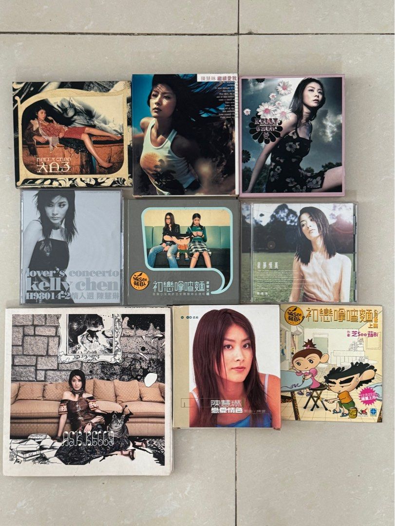 陳慧琳 Kelly Chen CD, 興趣及遊戲, 音樂、樂器 & 配件, 音樂與媒體 - CD 及 DVD - Carousell