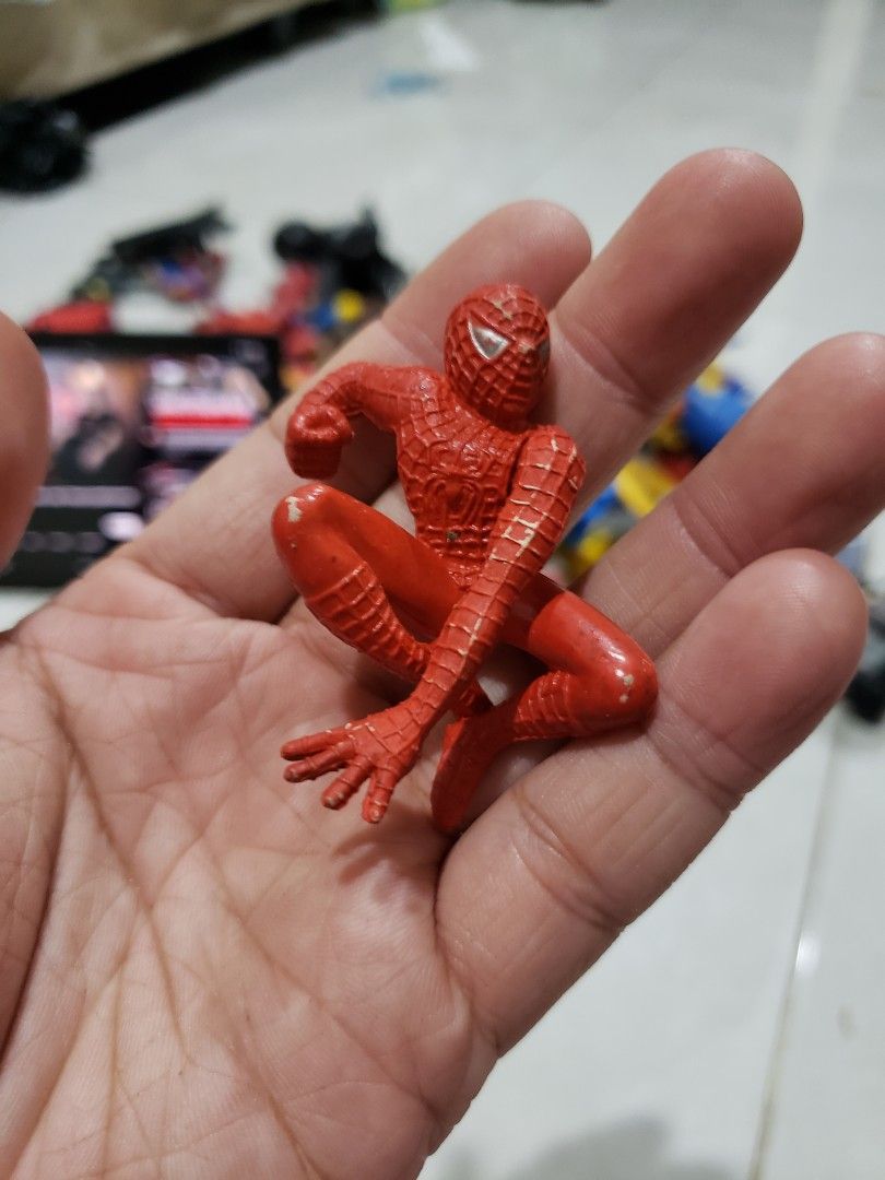 ACTION FIGURE SUPERHERO SUPER HERO SPIDERMAN SPIDER MEN SPIDERMEN RED ...