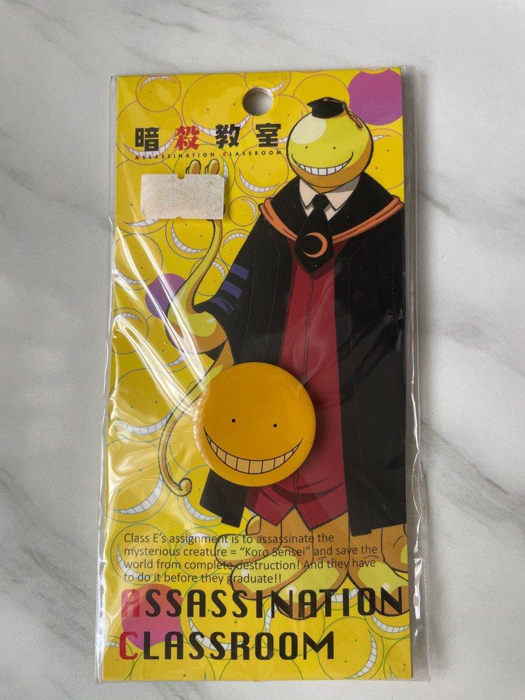 Assassination Classroom Koro-sensei Official Pin Muse Taiwan, Hobbies ...