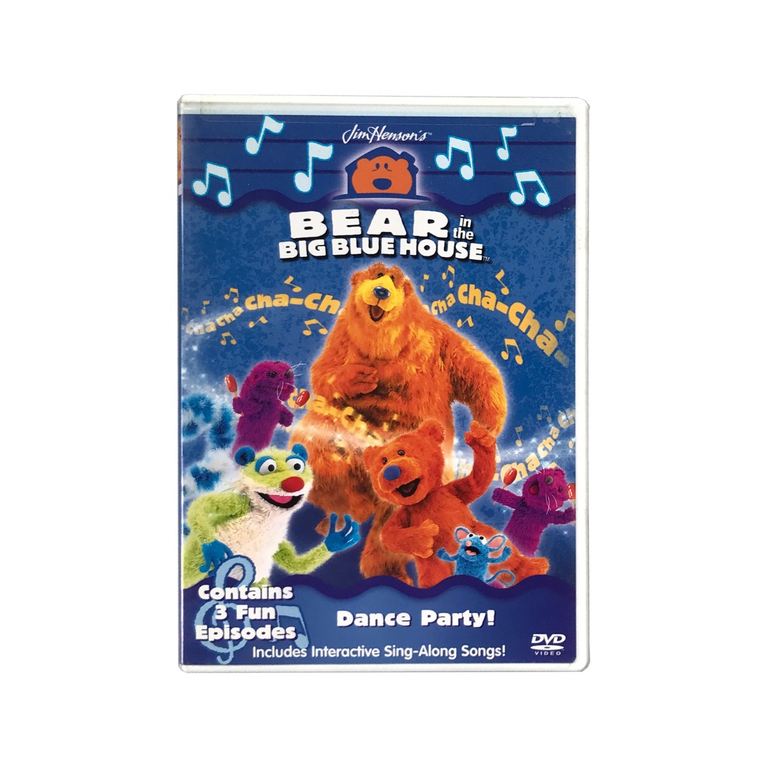 Bear in the Big Blue House: Dance Party! (DVD), Hobbies & Toys, Music & Media, CDs & DVDs on ...