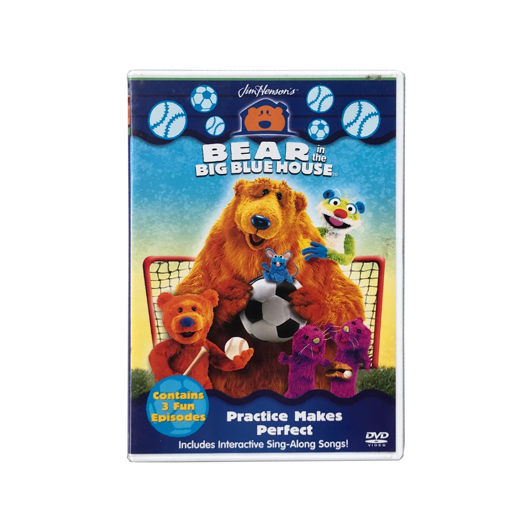 Bear in the Big Blue House: Practice Makes Perfect (DVD), Hobbies & Toys, Music & Media, CDs ...