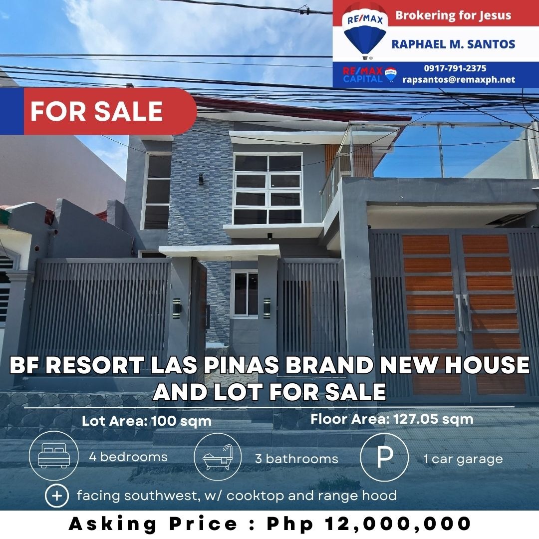 BF Resort Las Pinas Brand New House and Lot for Sale, Property, For Sale, House & Lot on Carousell