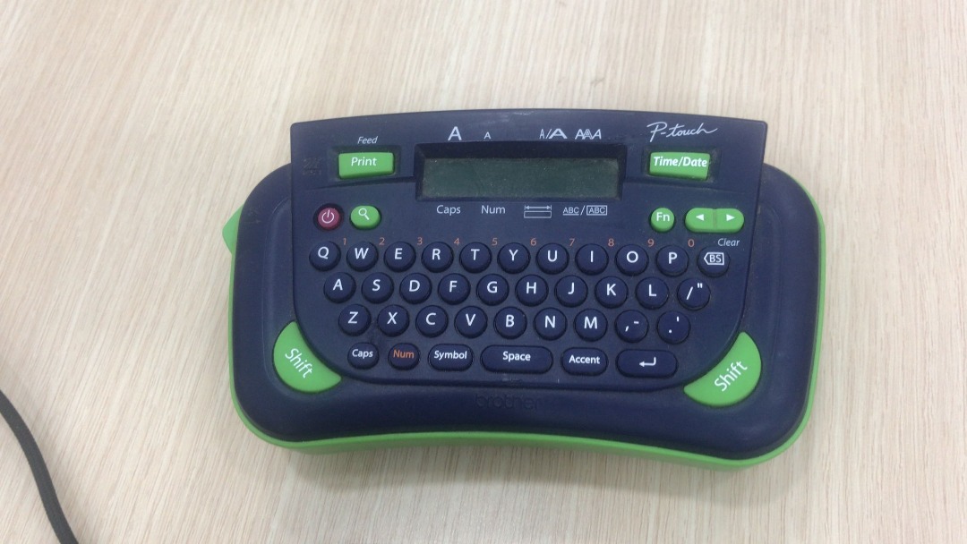 Brother P-Touch Label Maker - Model PT-80 - Working Condition - Used ...