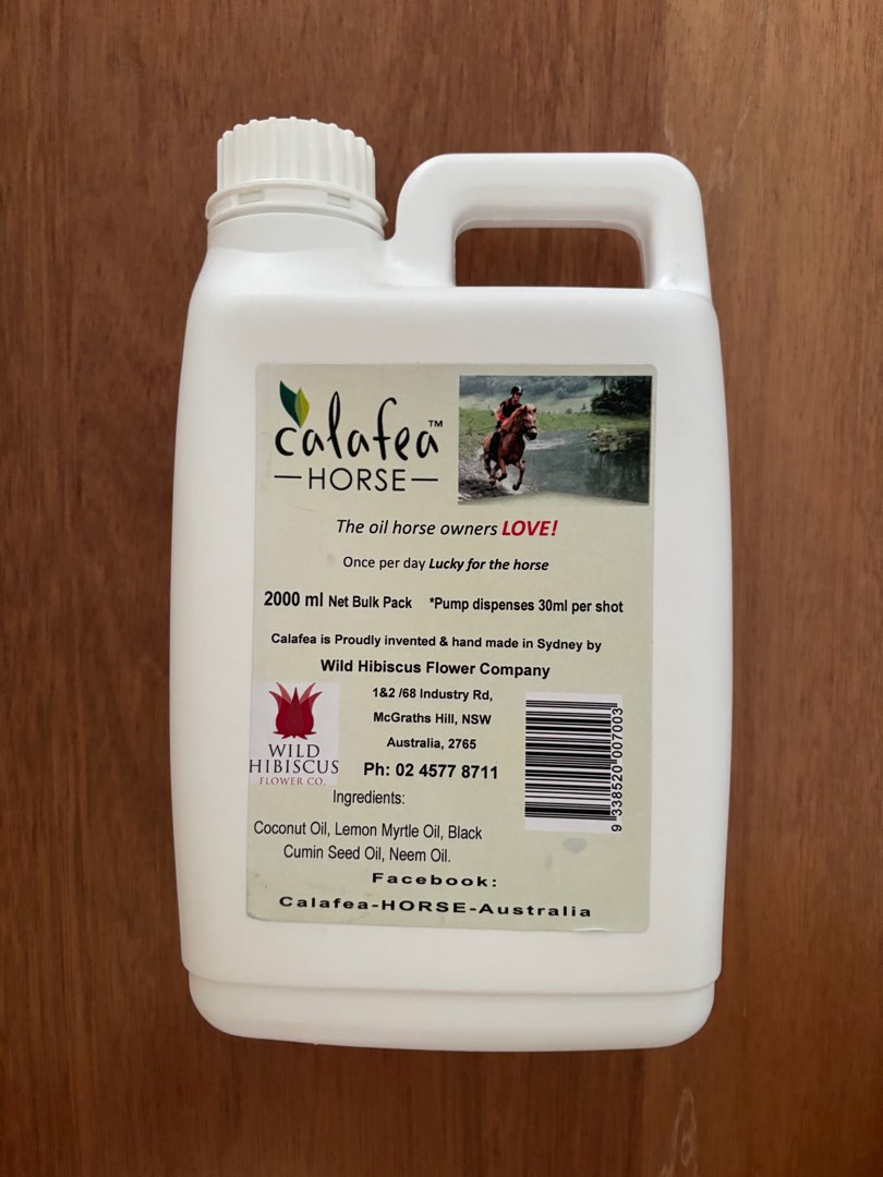 Calafea Horse Oil 2L, Pet Supplies, Homes & Other Pet Accessories on ...