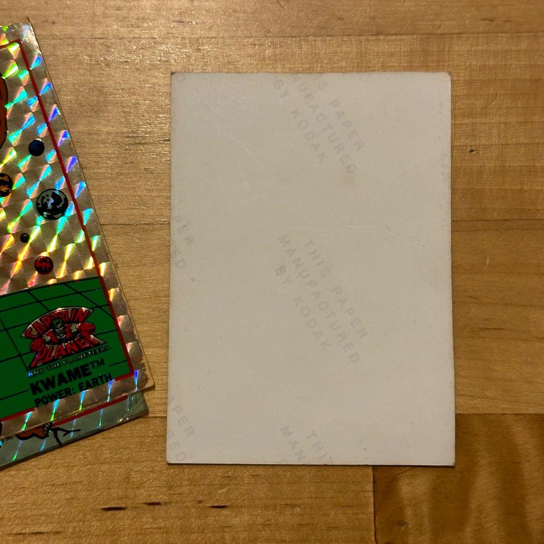 Captain Planet Prism Stickers, Hobbies & Toys, Memorabilia ...