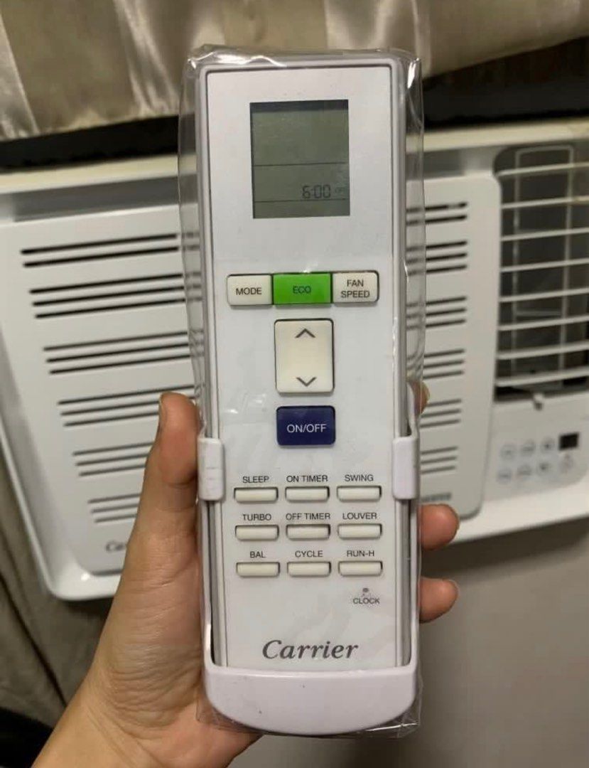Carrier Window-Type Inverter Aircon 1.5HP, TV & Home Appliances, Air ...