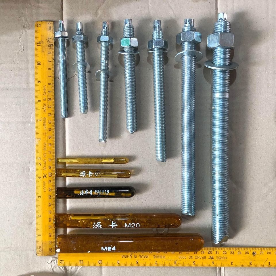 Chemical Bolt Capsule Adhesive for Construction Fastening Anchor Bolts ...