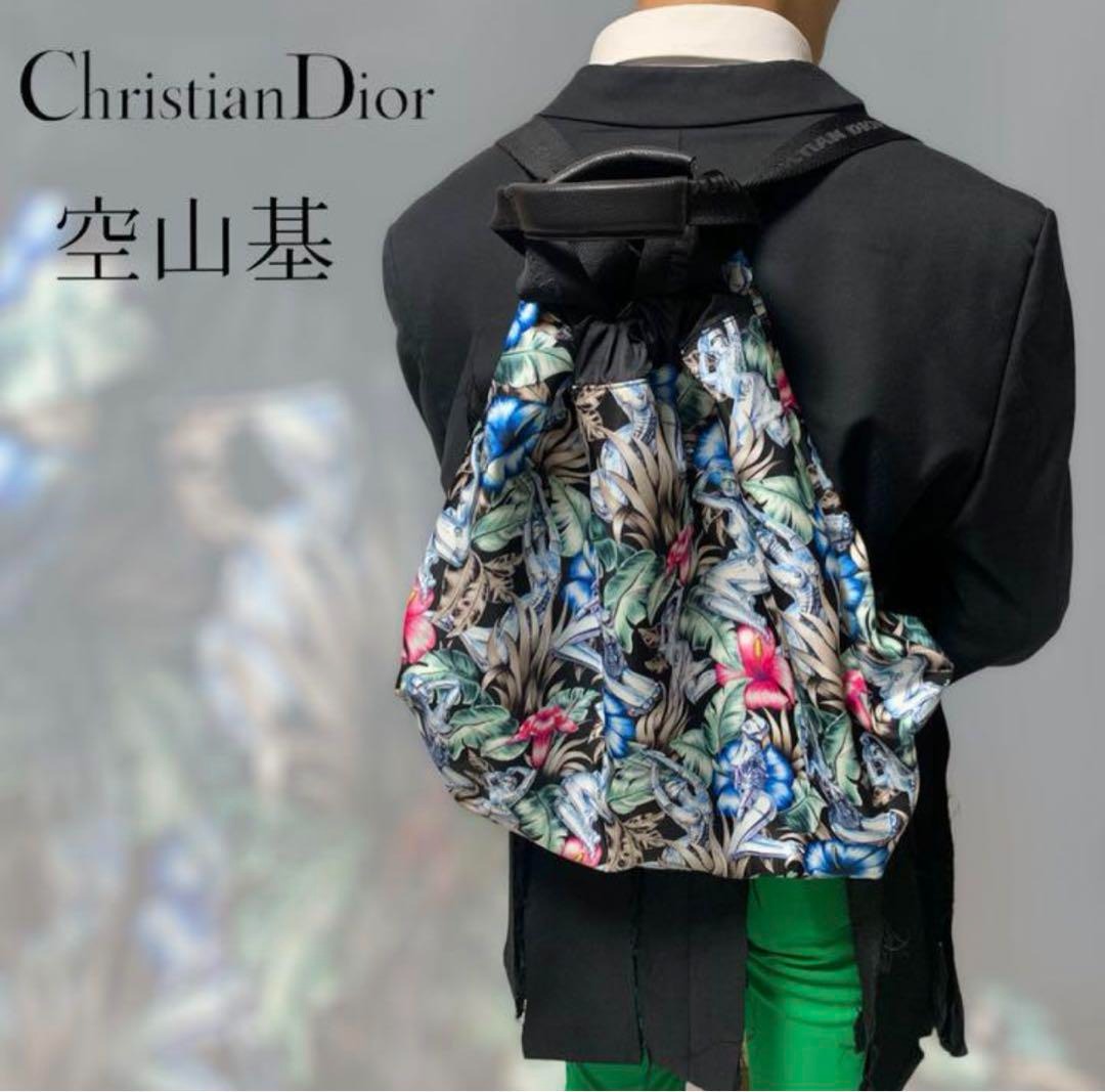Christian Dior Homme Hajime Sorayama Collaboration 2WAY Backpack Flower ...