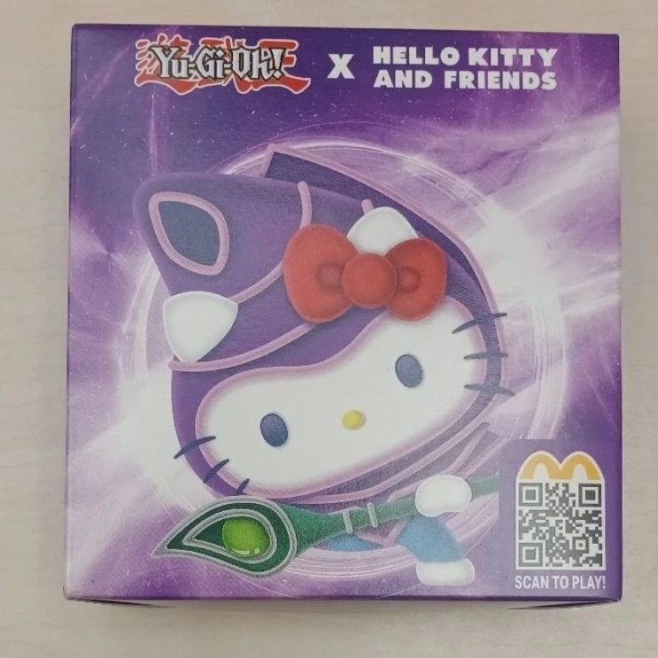 dark magician yugioh hello kitty, Hobbies & Toys, Toys & Games on Carousell