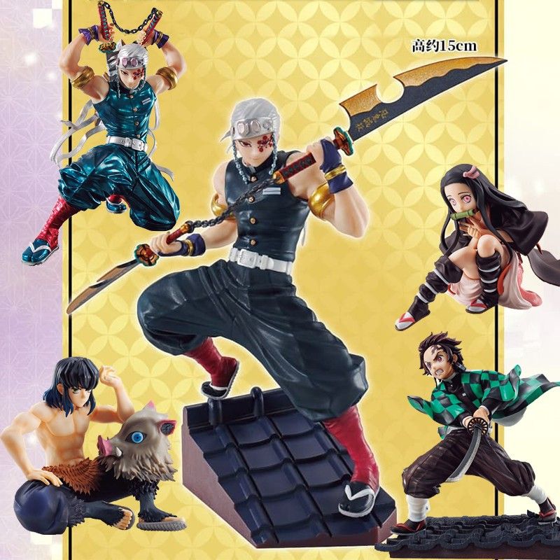 Demon Slayer Ichiban Kuji Prize B - Kamado Tanjiro, Tengen, inosuke ...