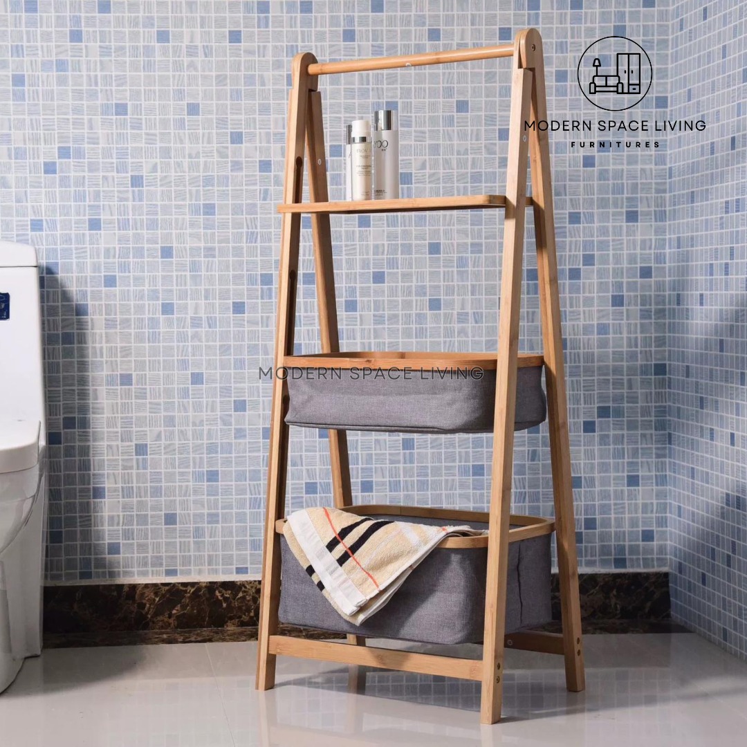 DILOT Scandinavian Bathroom Utility Rack / MSL85, Furniture & Home ...