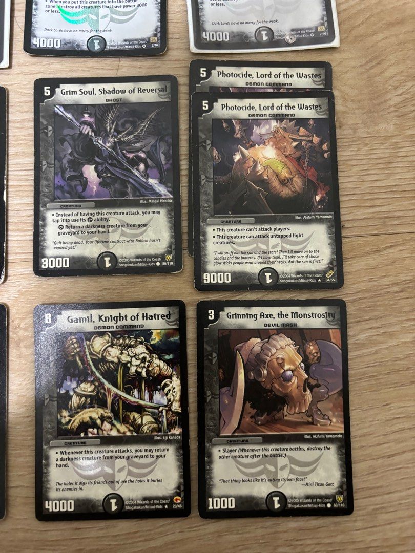 Duel master cards (Real), Hobbies & Toys, Toys & Games on Carousell