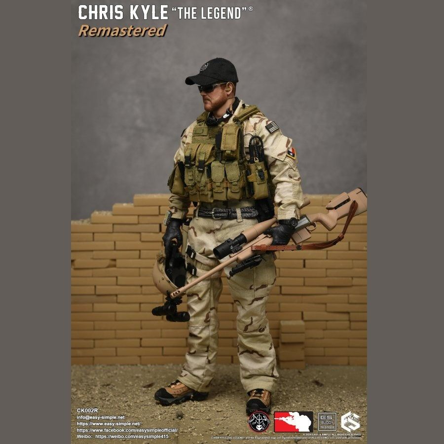 【預訂】Easy&Simple: 1/6 Chris Kyle "The Legend" Remastered (Regular ...