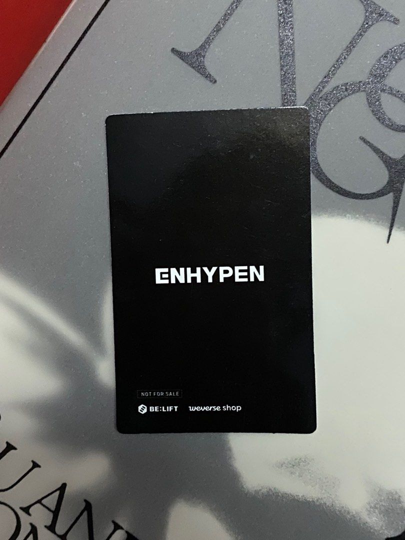 Enhypen Jay Border: Day One Weverse Pob pc, Hobbies & Toys, Memorabilia ...