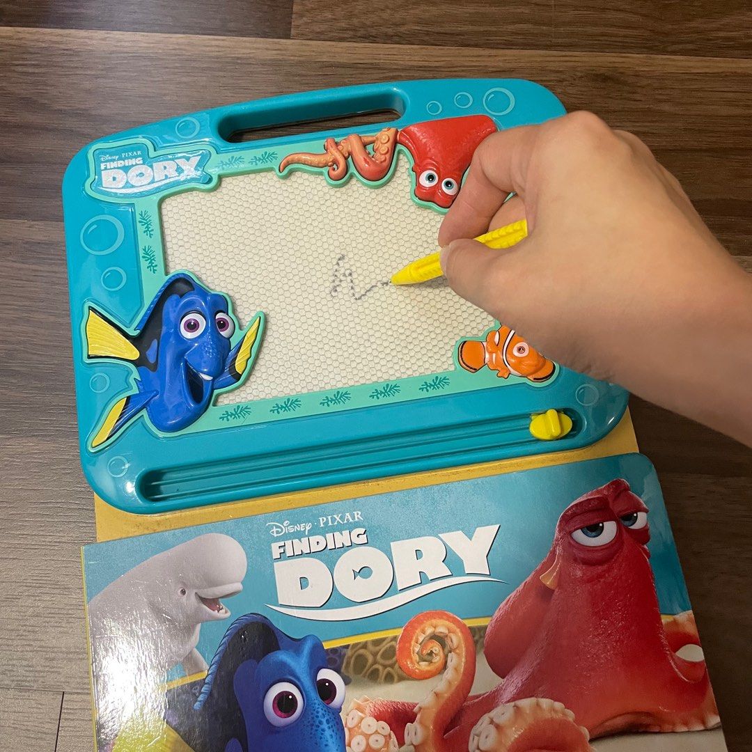 Finding nemo story books and drawing pad board, Babies & Kids, Infant ...