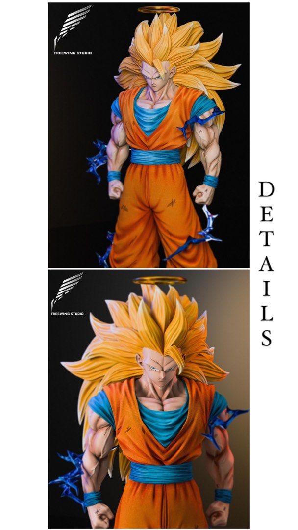 Freewing Studio - SS3 Goku, Hobbies & Toys, Toys & Games on Carousell