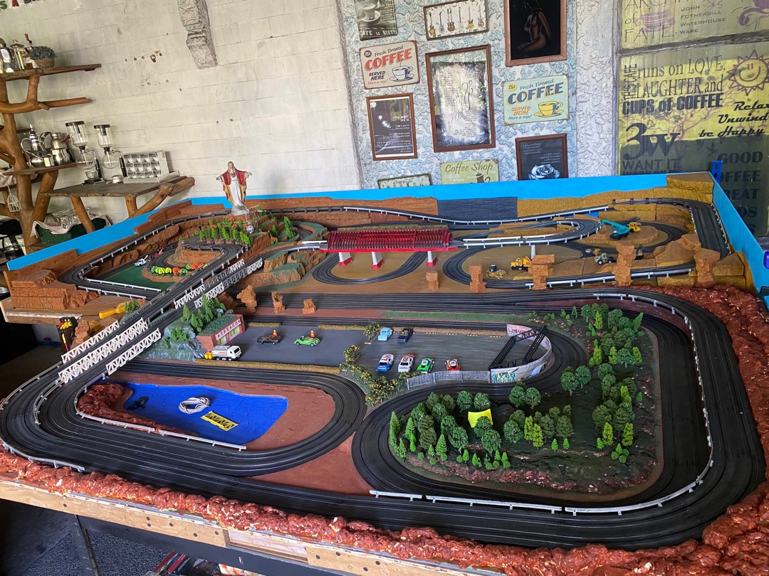 Fully designed Slot car track, Hobbies & Toys, Toys & Games on Carousell