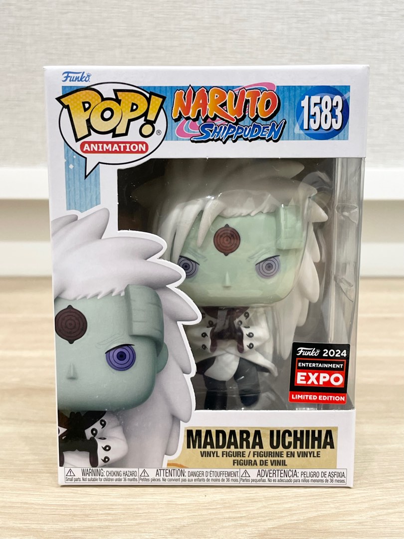 Funko Pop! 1583 MADARA UCHIHA 2024 Entertainment Expo Exclusive ...