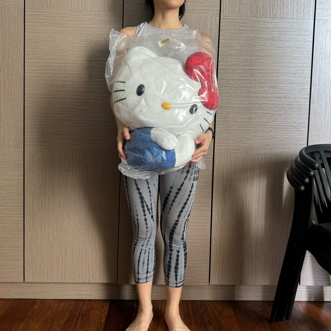 Hello kitty big jumbo 45th anniversary 45cm original Sanrio genuine jaia eikoh japan plush ...