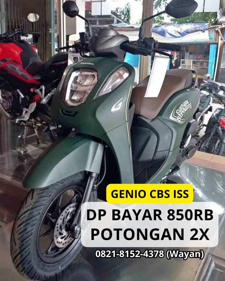 Honda Genio CBS ISS 2024, Motor di Carousell