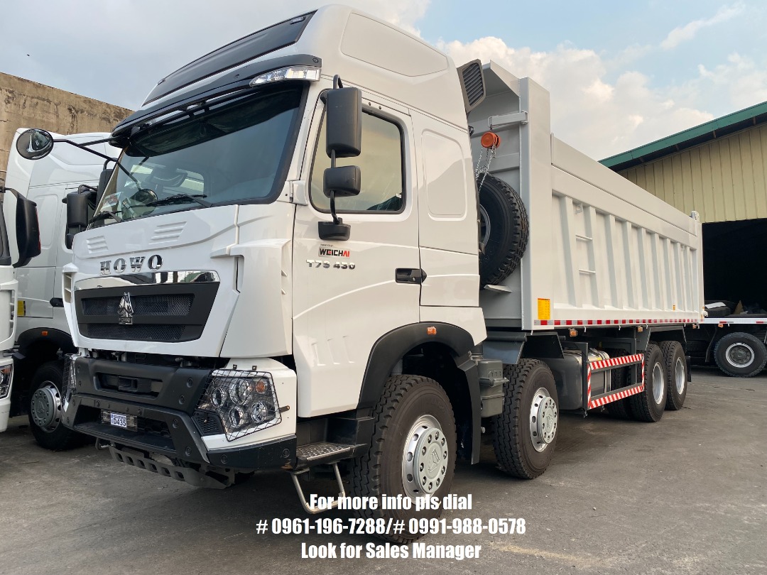 HOWO T7 12W Dump truck 30cbm 430hp E2 sinotruk for sale, Special ...