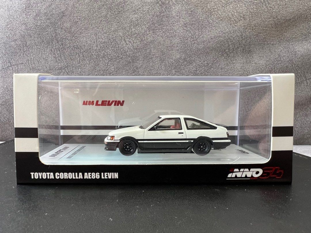 INNO64 Toyota Corolla AE86 LEVIN, Hobbies & Toys, Toys & Games on Carousell