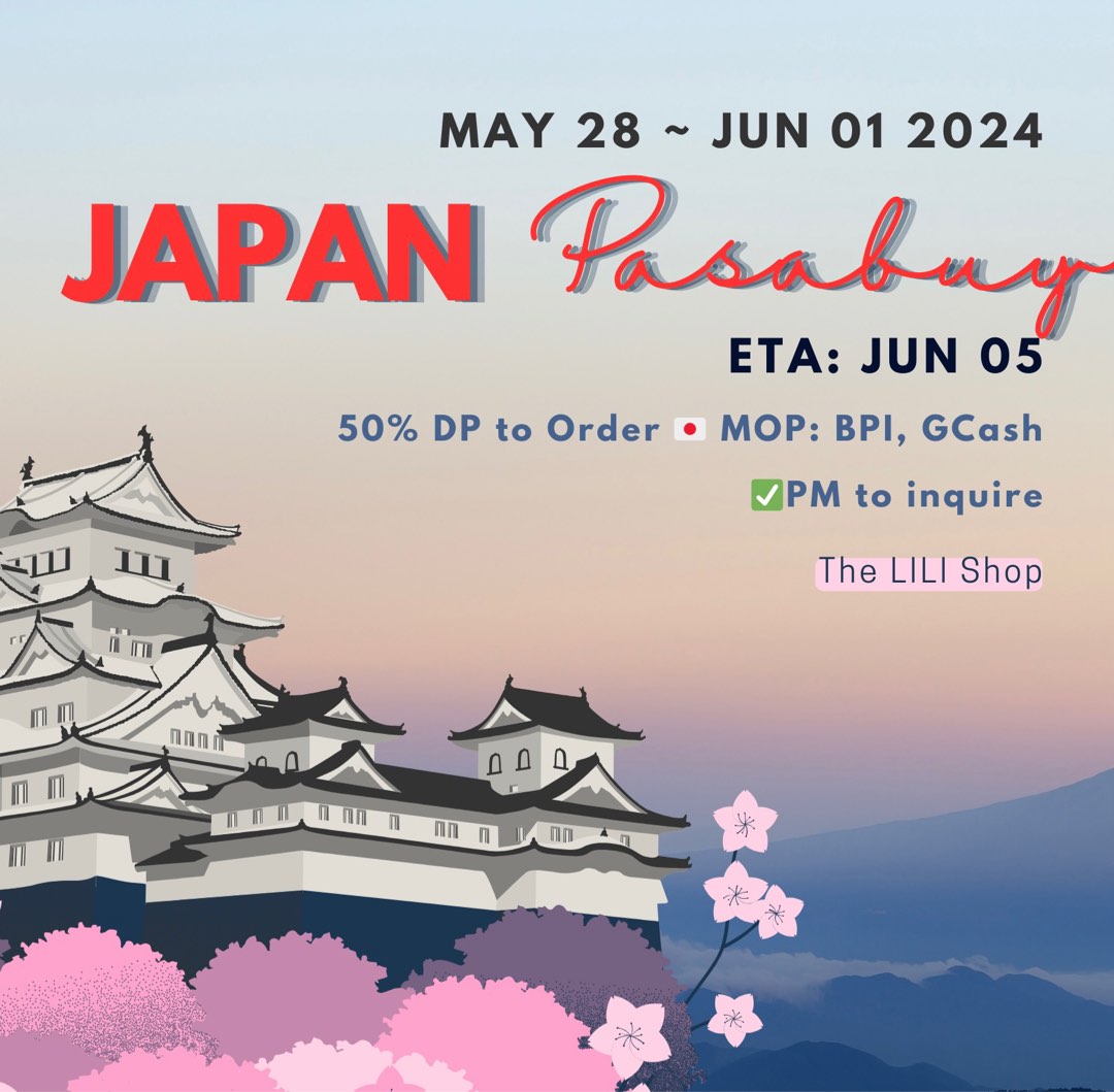 Japan Pasabuy 2024 (May 28 - Jun 1), Announcements on Carousell