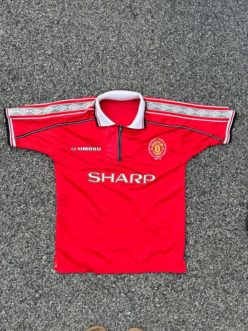 Jersey MU vintage, Men's Fashion, Tops & Sets, Tshirts & Polo Shirts on ...
