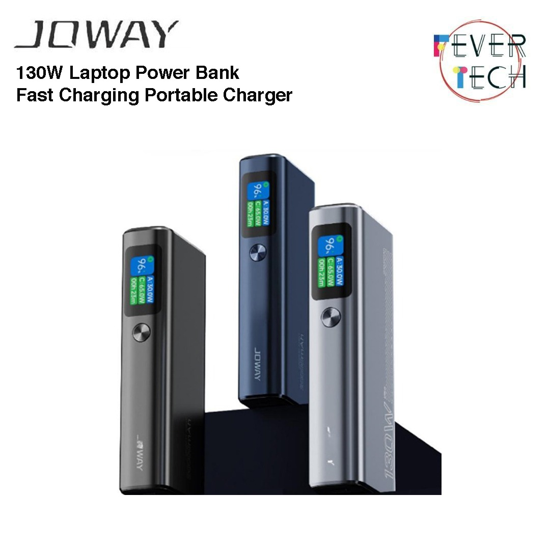 JOWAY JP323 20000mAh 130W Laptop Power Bank Fast Charging Portable ...