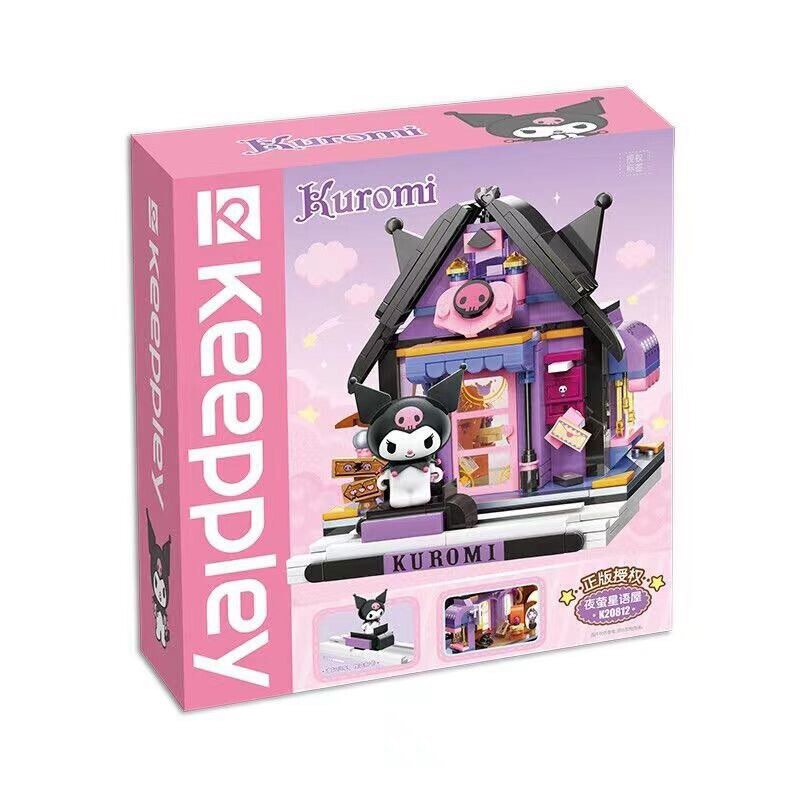 Kuromi keeppley lego, 興趣及遊戲, 玩具 & 遊戲類 - Carousell
