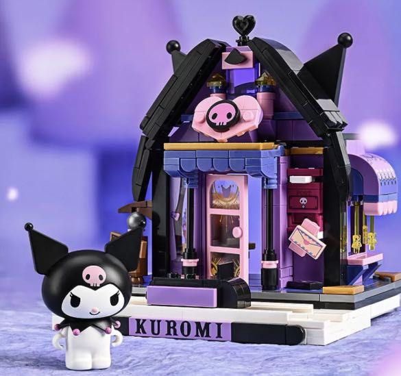 Kuromi keeppley lego, 興趣及遊戲, 玩具 & 遊戲類 - Carousell