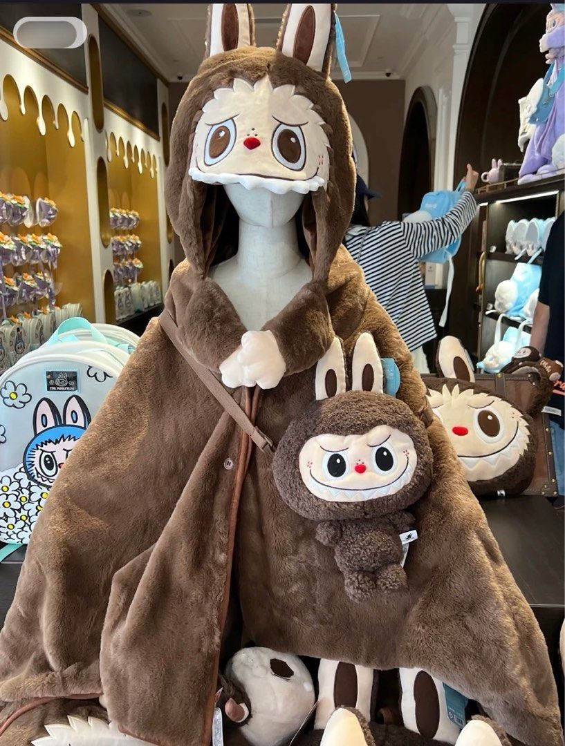 Labubu Blanket from PopLand (PopMart), Hobbies & Toys, Toys & Games on ...