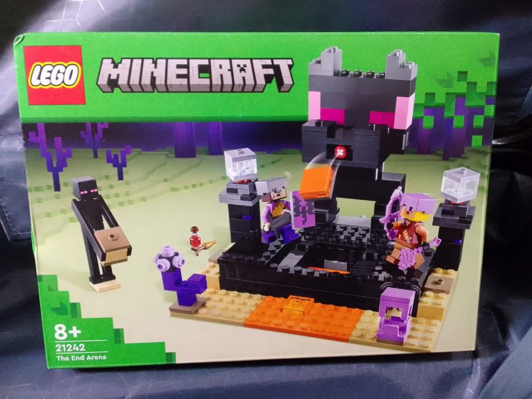 Lego Minecraft The End Arena, Toys & Collectibles, Mainan di Carousell
