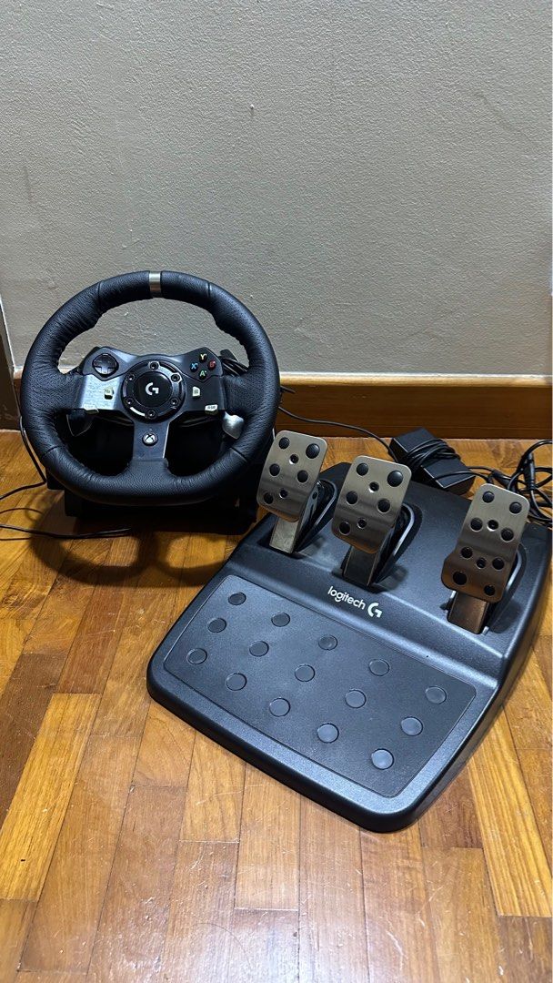 Logitech G920 / G29 Xbox / PC Sim Racing Wheelbase with Pedals, Video ...