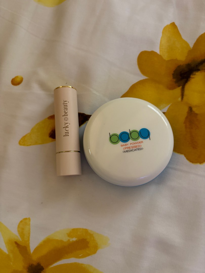 Lucky Beauty Star Balm in Superstar and Shiseido Baby Face Powder Set ...