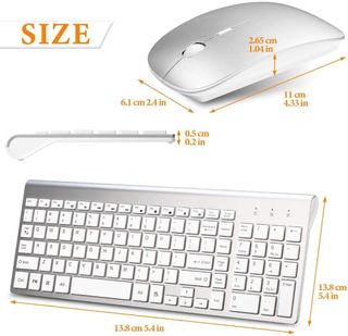Logitech K220 Wireless Keyboard and Mouse Combo set, Sleek Designer ...