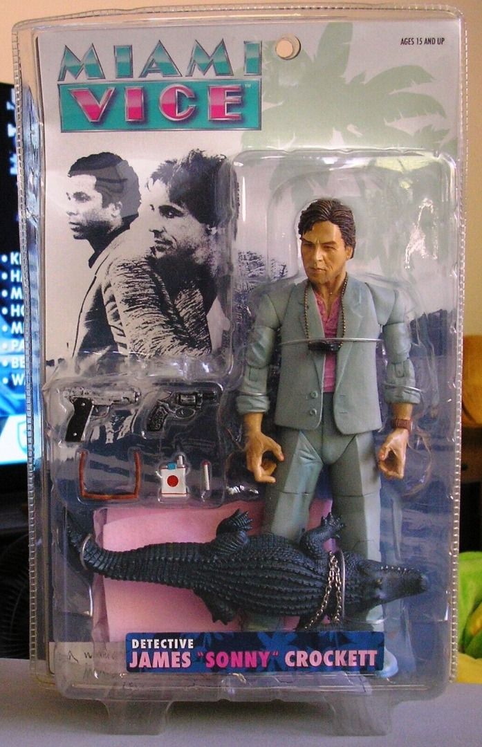 Miami Vice Sonny Crockett and Rico Tubbs Mezco Action Figure, Hobbies ...