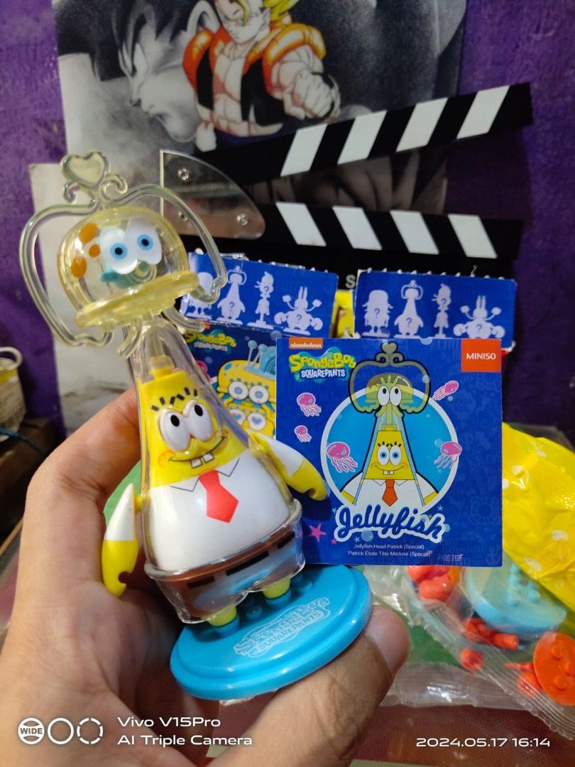 Miniso Blind Box Spongebob Jelly Fish, Barang Yang Dicari di Carousell