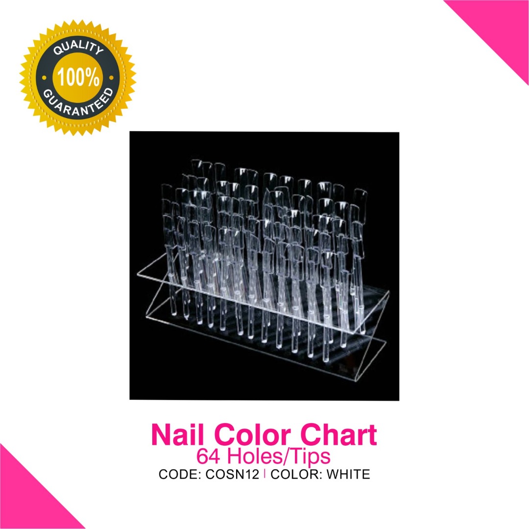 Nail Color Chart Display, Beauty & Personal Care, Hands & Nails on ...