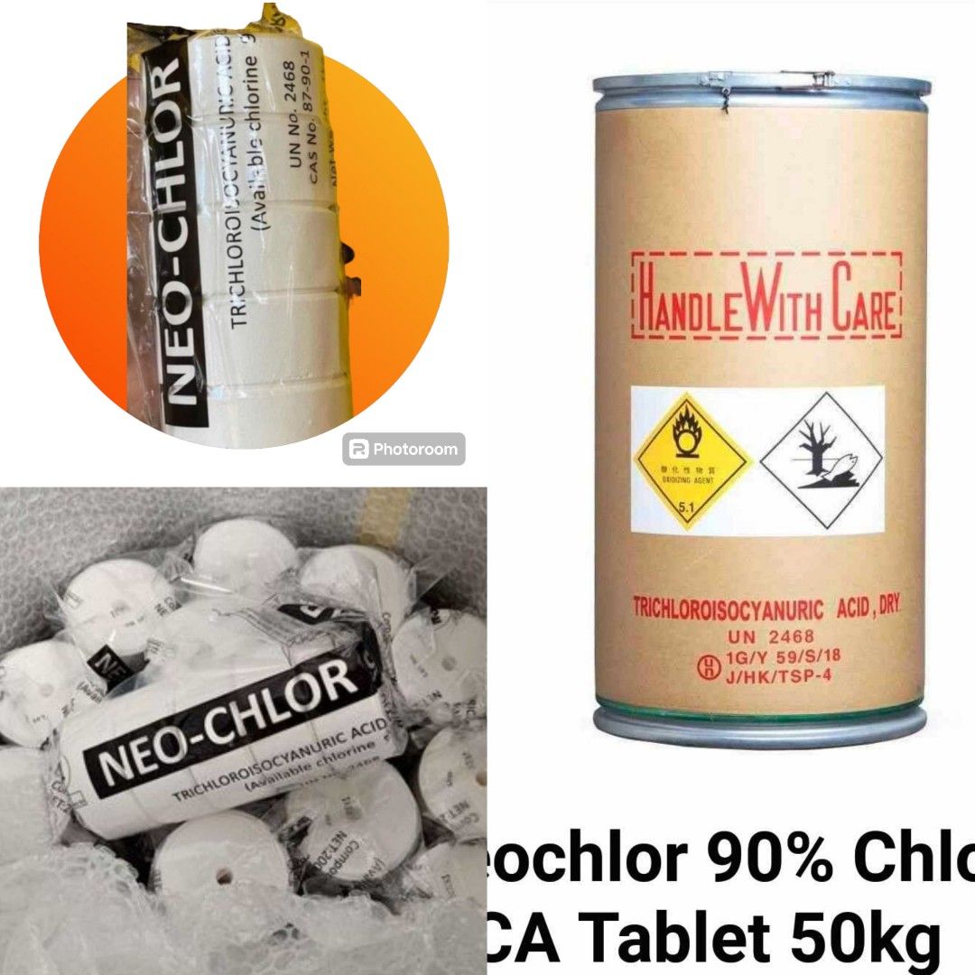 Neochlor TCCA JAPAN tablet - 1kg, Looking For on Carousell