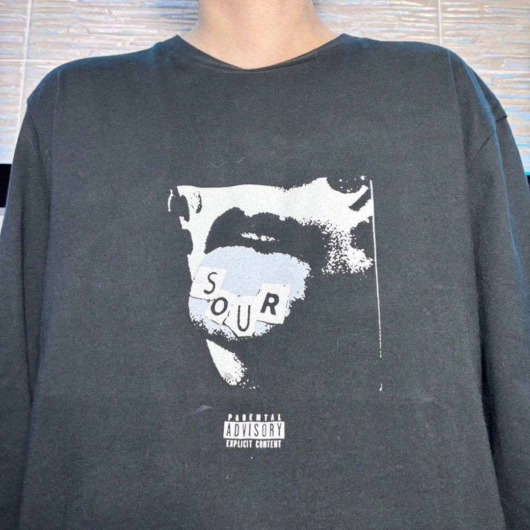 Olivia Rodrigo SOUR Merch Longsleeve, Women's Fashion, Tops, Shirts on ...
