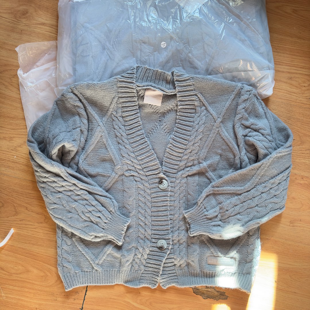 [ONHAND] The Tortured Poets Department Gray Cardigan TTPD by Taylor ...