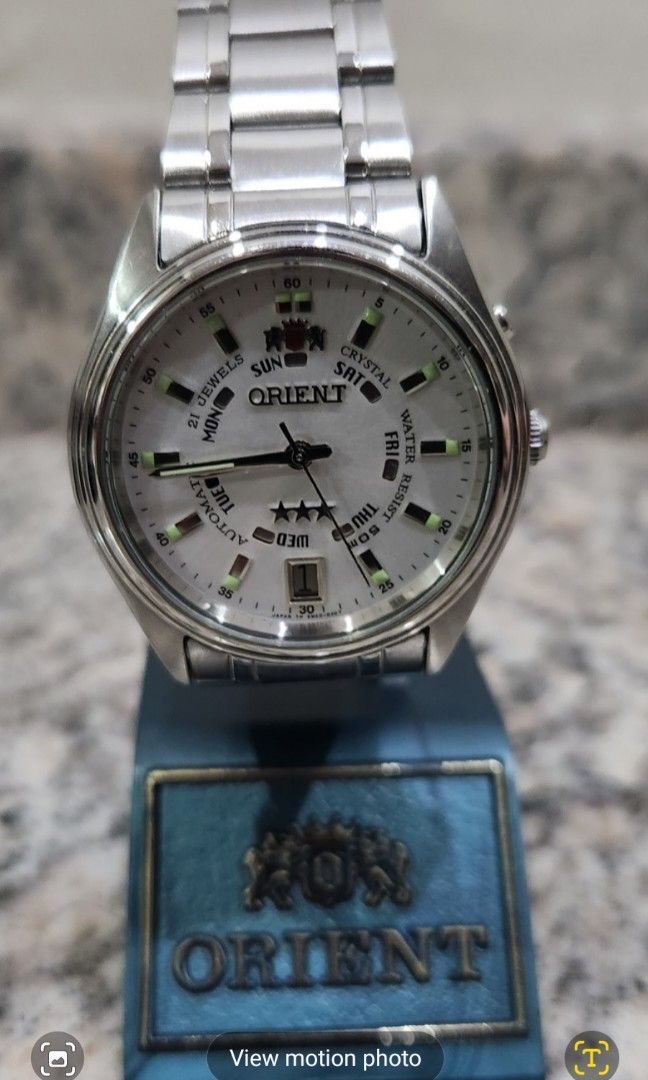 Orient Day date automatic, Luxury, Watches on Carousell