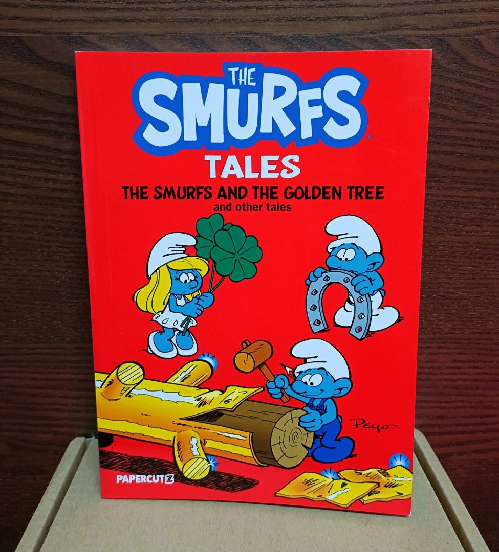 PAPERCUTZ The Smurfs Tales #5 : The Smurfs and The Golden Tree & Other ...