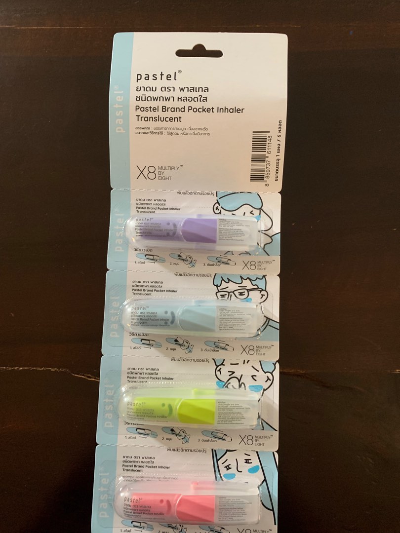 Pastel Inhaler Thailand, Kesehatan & Kecantikan, Parfum, Kuku & Lainnya ...