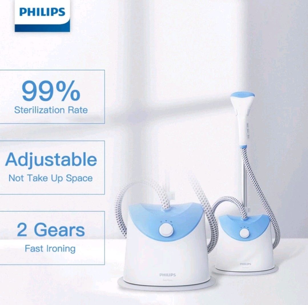 PHILIPS GARMENT EASY TOUCH STEAMER STIM SETERIKA, TV & Home Appliances ...