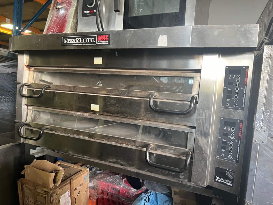 PizzaMaster PM932 2 Deck Electric Pizza Oven, TV & Home Appliances ...