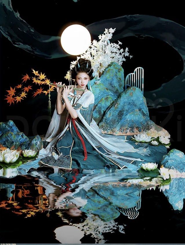 Po Dan Heng Genderbend Imbibitor Lunae Female Ver Cosplay Green Ripples Doujin Sex Reversion